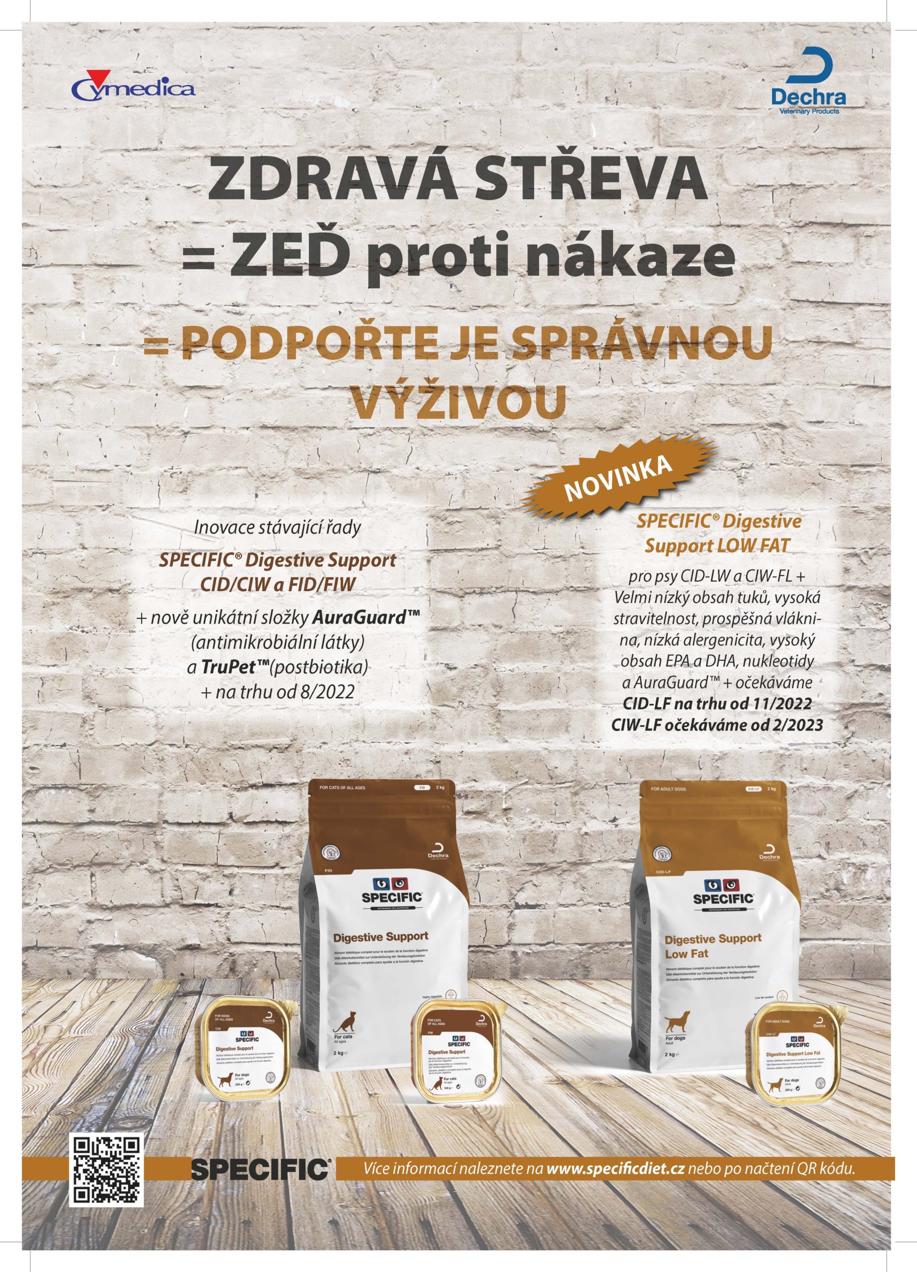 Dieta pro zdravá střeva - Specific Diet - krmiva a klinické diety pro ...